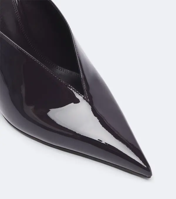 Paris Texas Lidia Patent Leather Mules - Purple