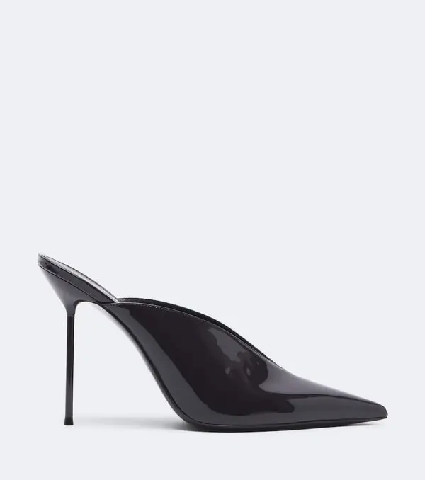 Paris Texas Lidia Patent Leather Mules - Purple
