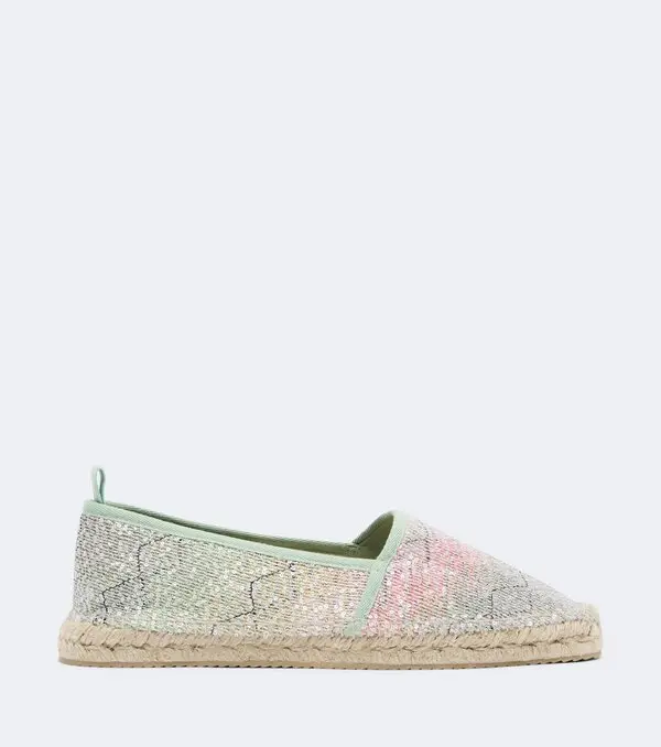 Missoni Zigzag Sequin Espadrilles