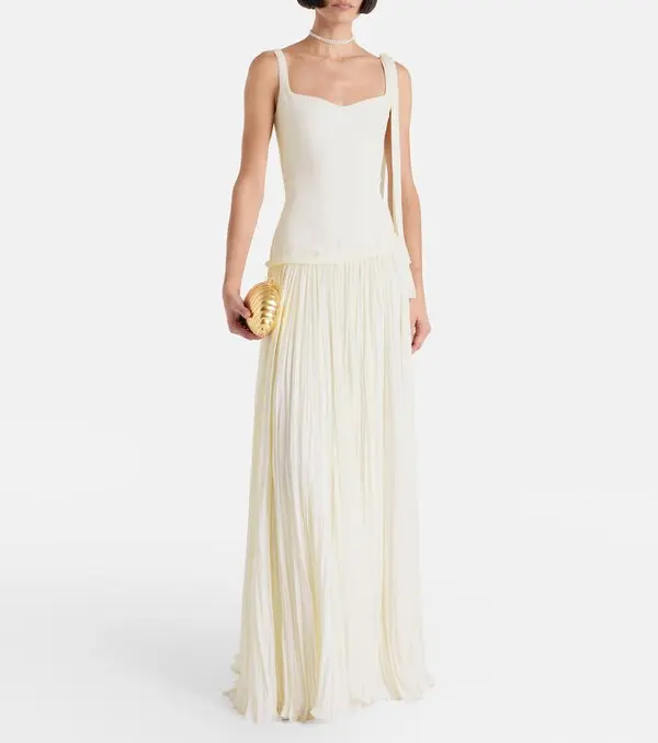 MARMAR HALIM Crepe Gown