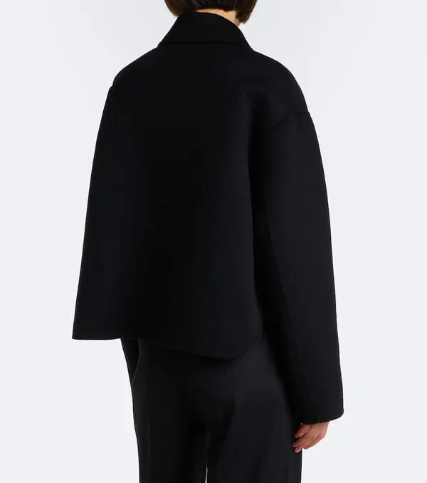 Fendi Wool And Silk Blouson Jacket