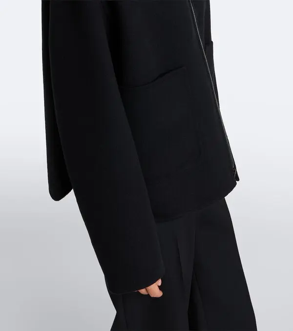 Fendi Wool And Silk Blouson Jacket