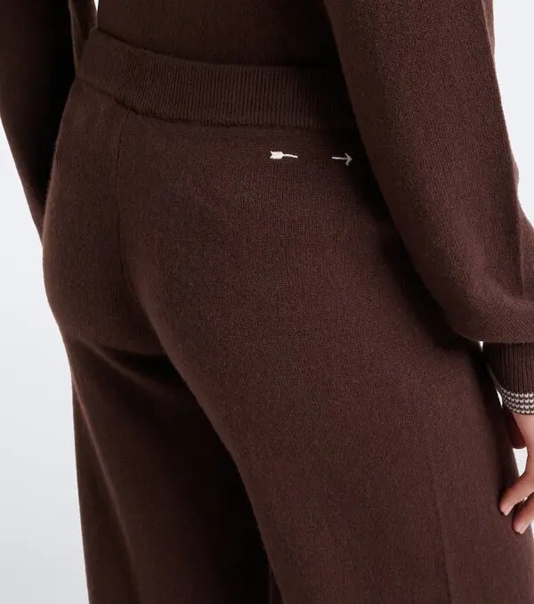 The Upside Cashmere-blend Wide-leg Pants