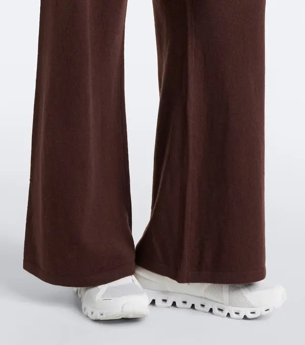 The Upside Cashmere-blend Wide-leg Pants
