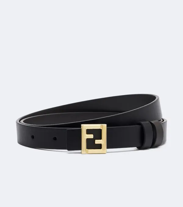 Fendi Ff Leather Belt