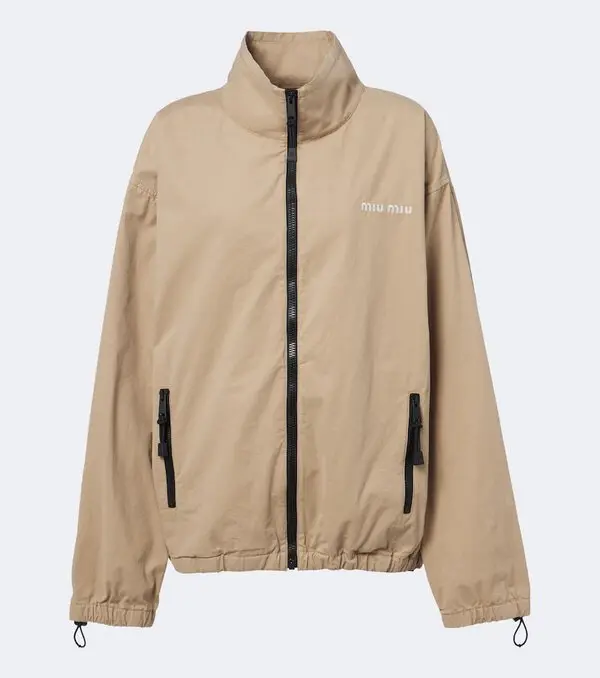 Miu Miu Cotton Gabardine Jacket