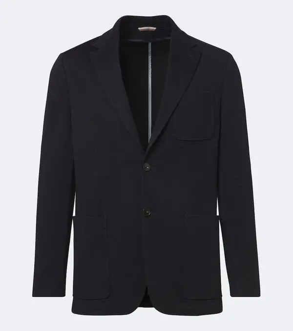 Canali Single-breasted Wool Blazer