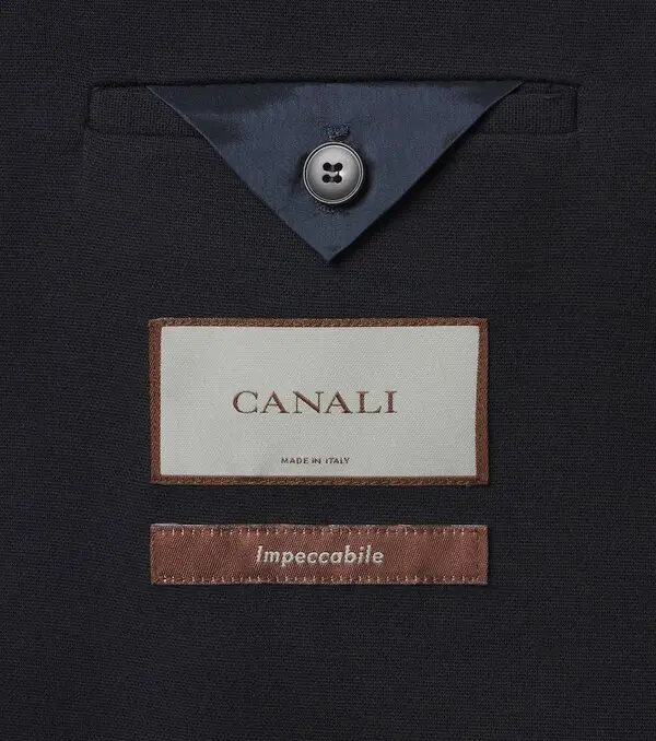 Canali Single-breasted Wool Blazer
