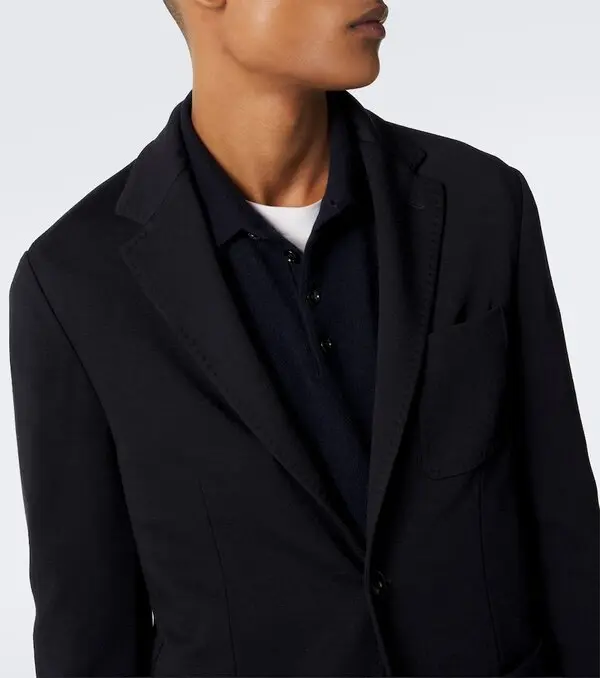 Canali Single-breasted Wool Blazer