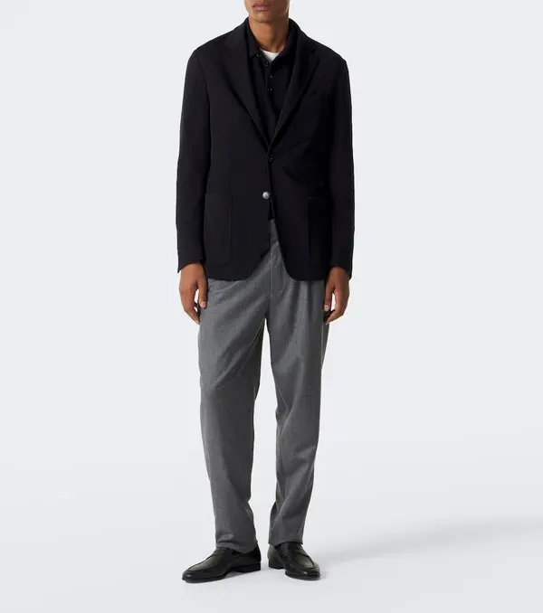 Canali Single-breasted Wool Blazer