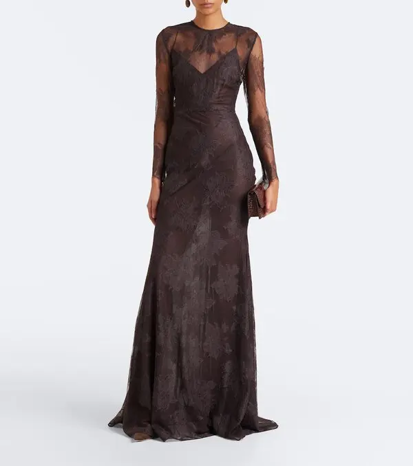 Alex Perry Lace Gown