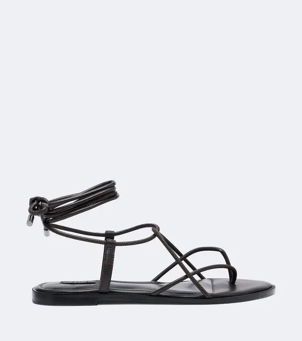 A.emery Odine Leather Thong Sandals