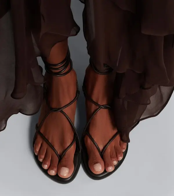 A.emery Odine Leather Thong Sandals