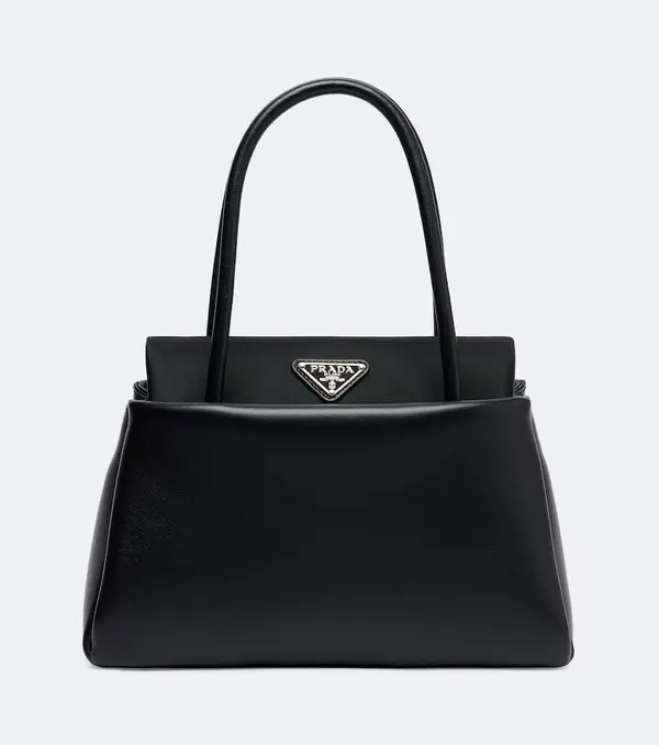Prada Passage Small Leather Shoulder Bag