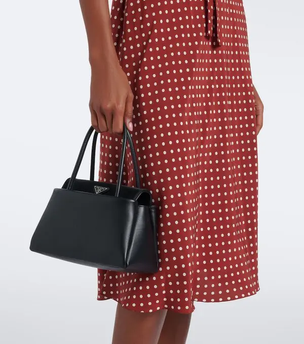 Prada Passage Small Leather Shoulder Bag