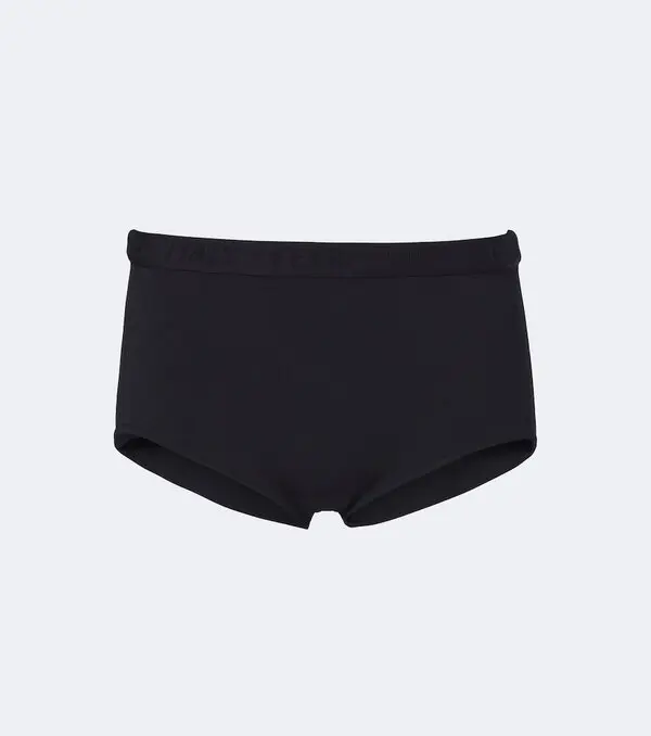 Fendi Logo Knitted Micro Shorts