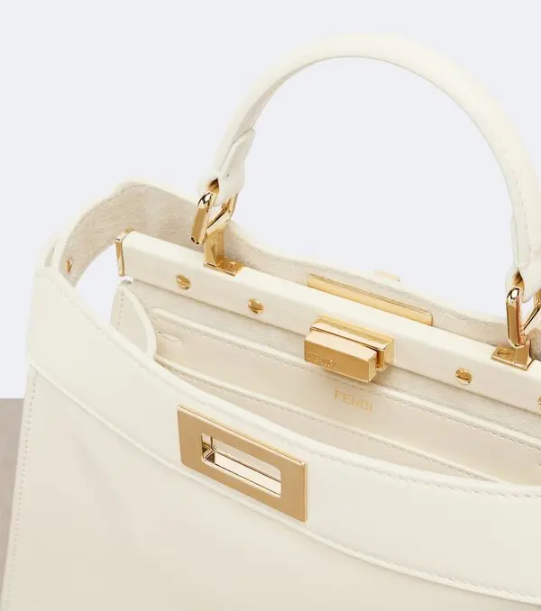 Fendi Peekaboo Small Leather Top-handle Bag