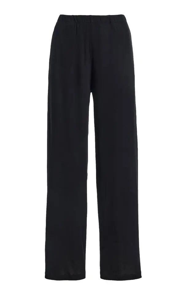 FLORE FLORE Sophie Cotton Straight-leg Pants