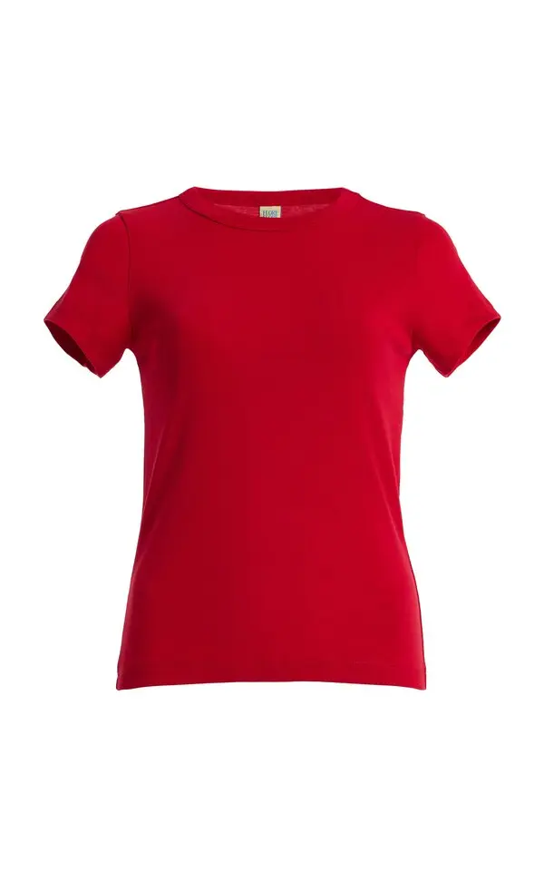 FLORE FLORE Baby Cotton T-shirt - Red