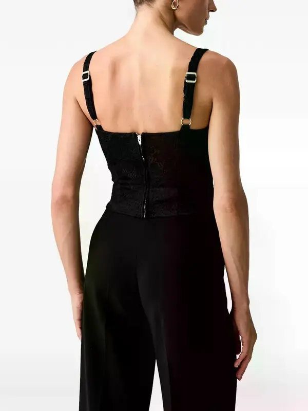 Guess Floral-lace Corset Top