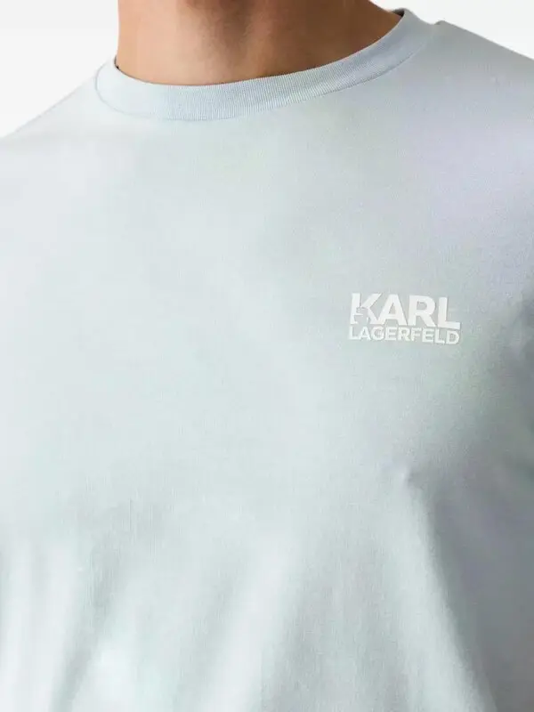 Karl Lagerfeld Logo-print Crew-neck T-shirt