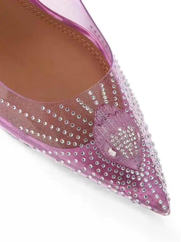 Kurt Geiger Crystal-embellished Eagle Pumps