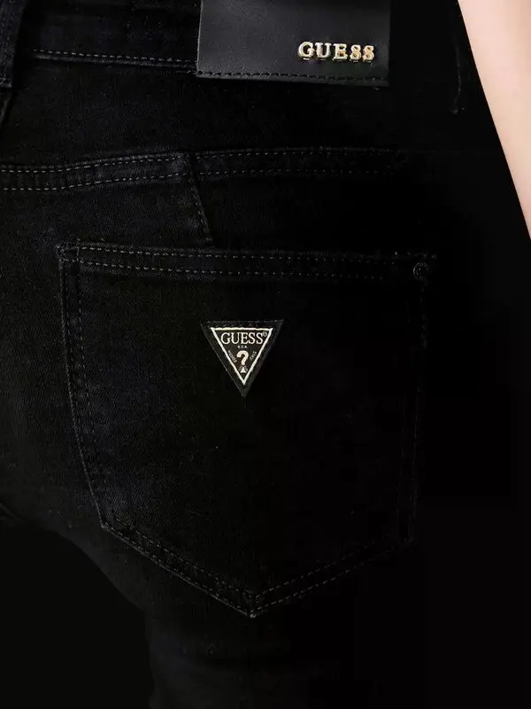 Guess Logo-patch Skinny Jeans