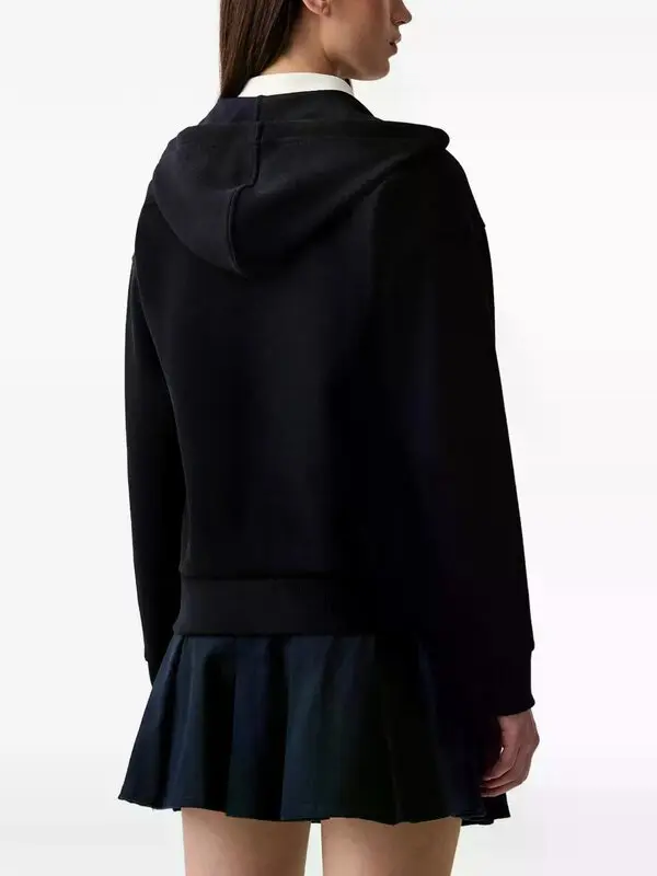 Lacoste Logo-patch Zip-up Hoodie