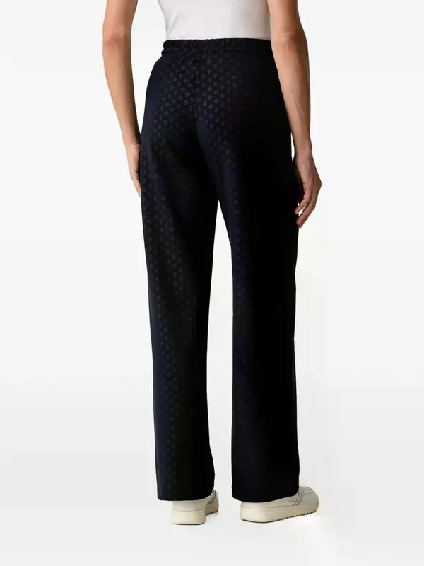Guess Monogram Pattern Drawstring Track Pants