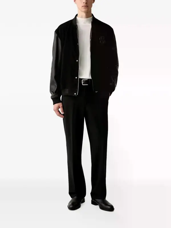 Karl Lagerfeld Logo-patch Mock-neck Sweater