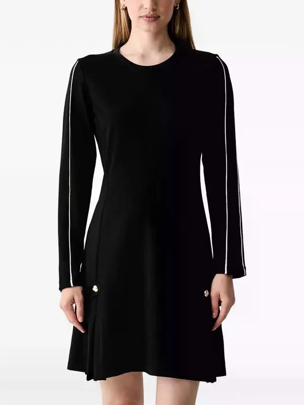 Liu Jo Side-stripe Pleated Dress
