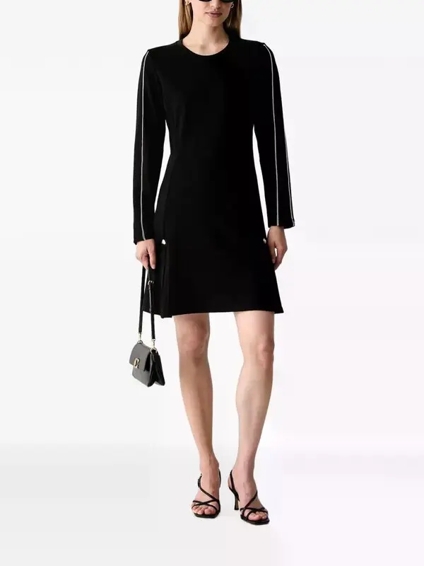 Liu Jo Side-stripe Pleated Dress