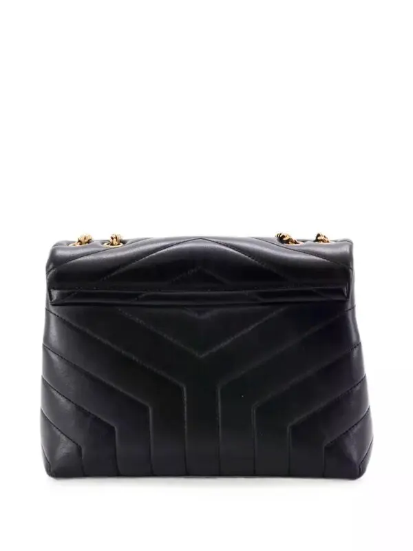 Saint Laurent Loulou Matelasse Chevron Leather Small Shoulder Bag