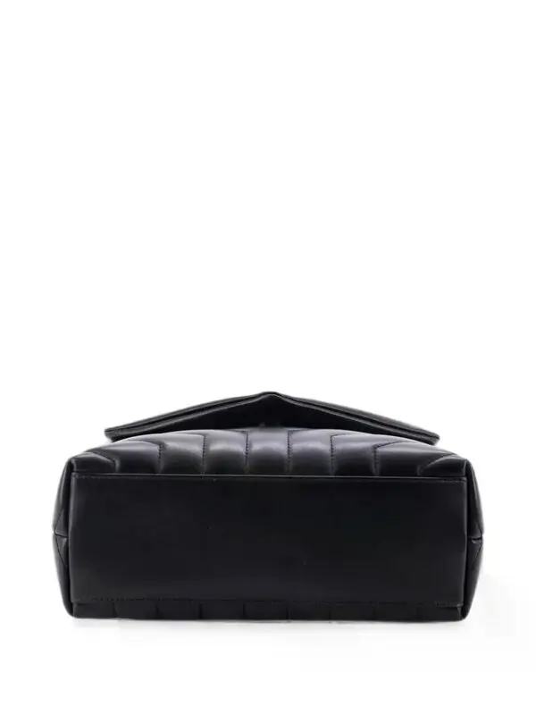Saint Laurent Loulou Matelasse Chevron Leather Small Shoulder Bag