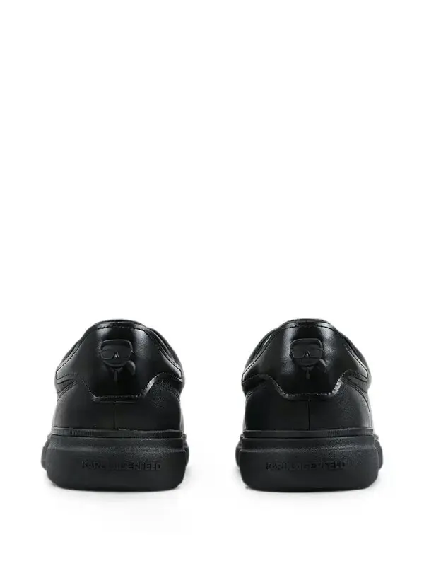 Karl Lagerfeld Logo-print Leather Sneakers