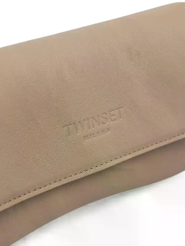 TWINSET Logo-debossed Knot-detail Tote Bag