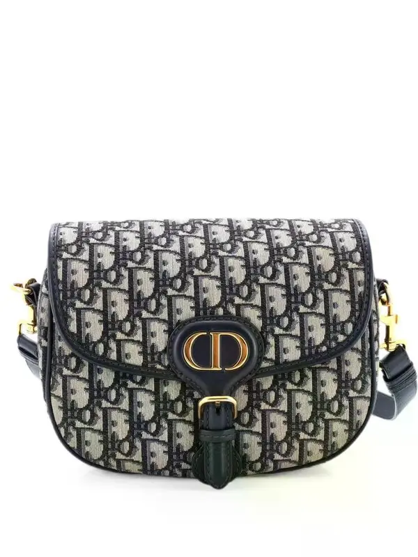 Dior Bobby Flap Bag Oblique Canvas Medium Crossbody Bag