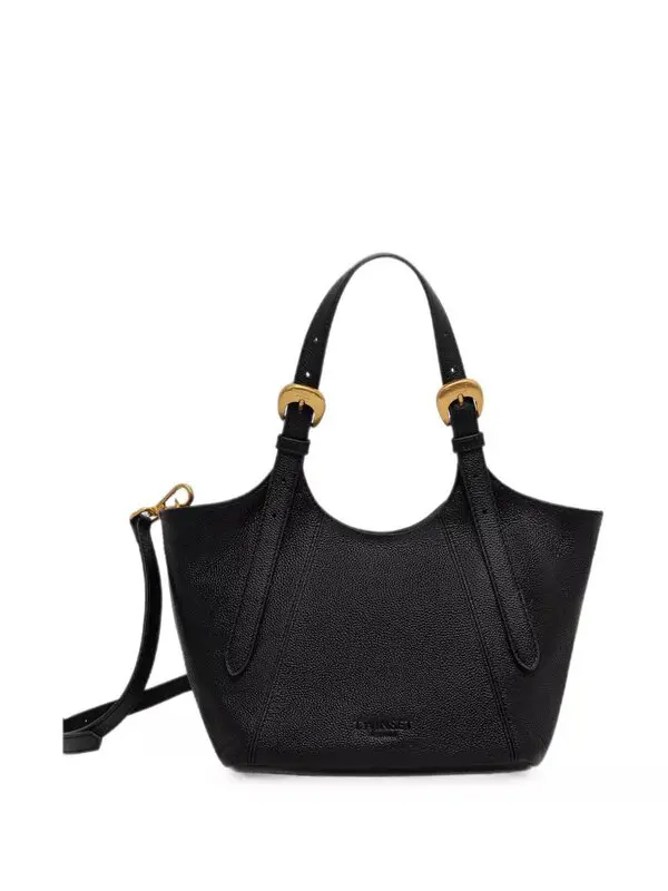 TWINSET Buckle-detail Pebbled Tote Bag