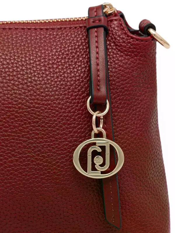 Liu Jo Logo-charm Pebbled Shoulder Bag