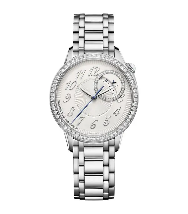 VACHERON CONSTANTIN Egérie Stainless Steel And Diamond Watch - Silver