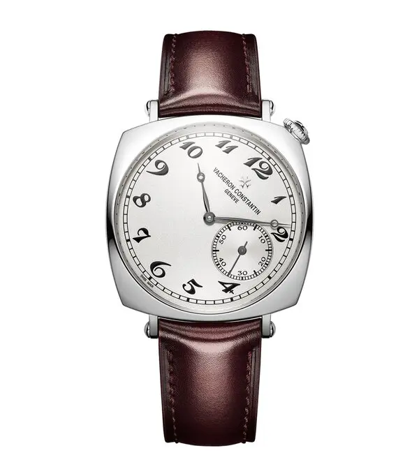 VACHERON CONSTANTIN Historiques Cornes De Vache 1955 Stainless Steel Chronograph Watch - Silver