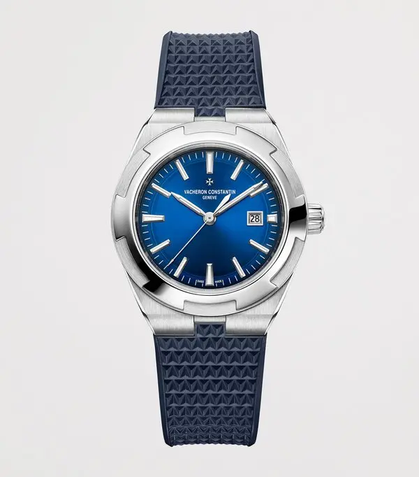 VACHERON CONSTANTIN Overseas Self-winding Watch With Stainless Steel Bracelet