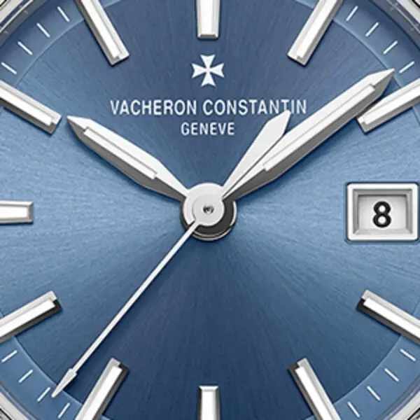 VACHERON CONSTANTIN Stainless Steel Overseas Watch With Diamond Bezel