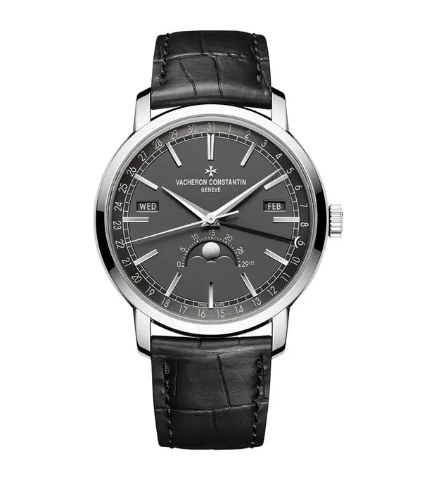 VACHERON CONSTANTIN Traditionnelle Complete Calendar Watch - Silver