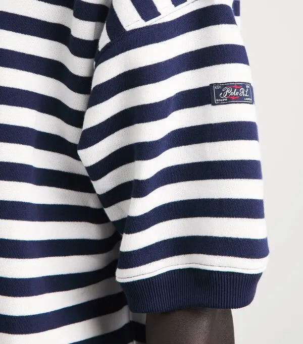 Polo Ralph Lauren Fleece Stripe Short-sleeve Sweater