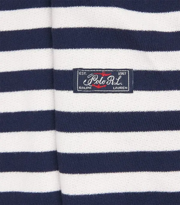 Polo Ralph Lauren Fleece Stripe Short-sleeve Sweater