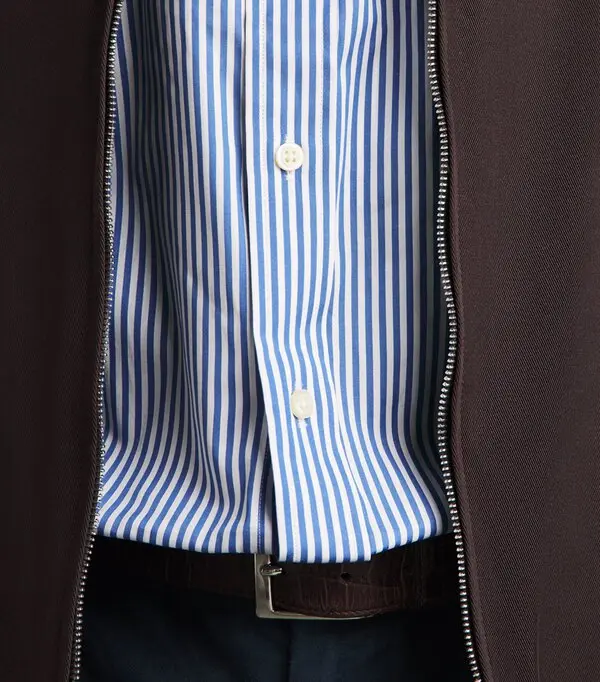 Polo Ralph Lauren Cotton Stripe Custom Fit Shirt