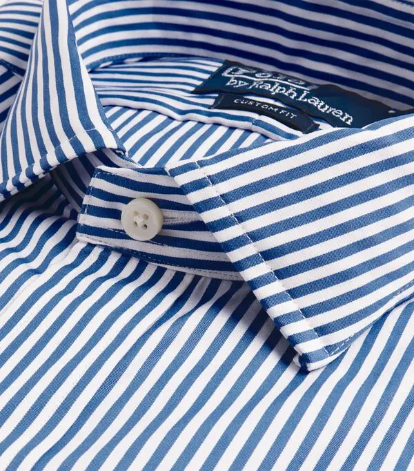 Polo Ralph Lauren Cotton Stripe Custom Fit Shirt