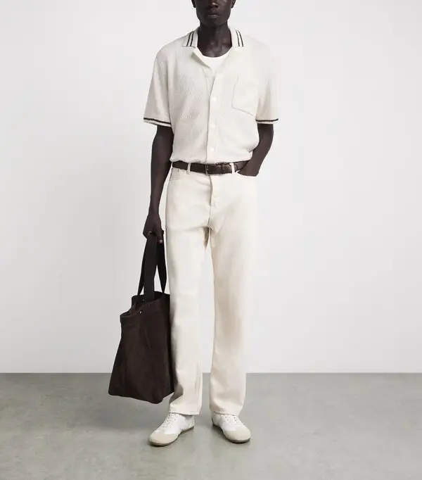 SAMSØE SAMSØE Bouclé Sapedro Short-sleeve Shirt