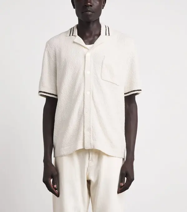 SAMSØE SAMSØE Bouclé Sapedro Short-sleeve Shirt
